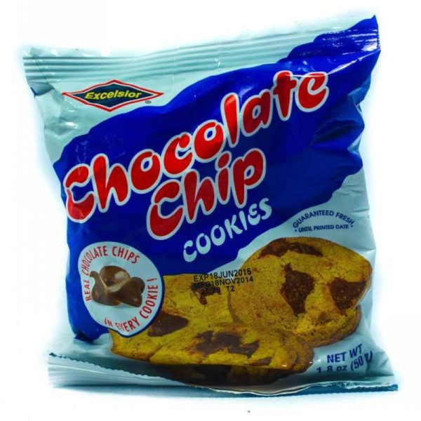 EXCELSIOR CHOCOLATE CHIP COOKIES 50G - Grocery Shopping Online Jamaica