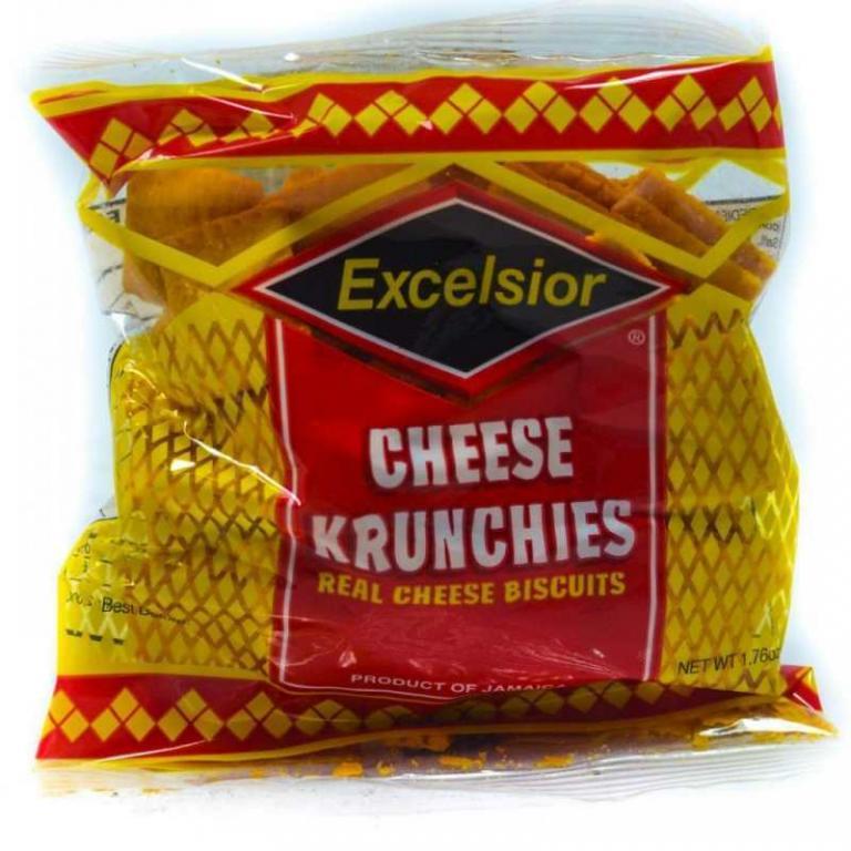 EXCELSIOR CHEESE KRUNCHIES 50G - Grocery Shopping Online Jamaica