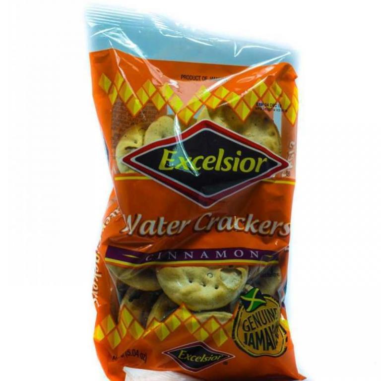 EXCELSIOR WATER CRACKERS CINMN REG. 143G - Grocery Shopping Online Jamaica