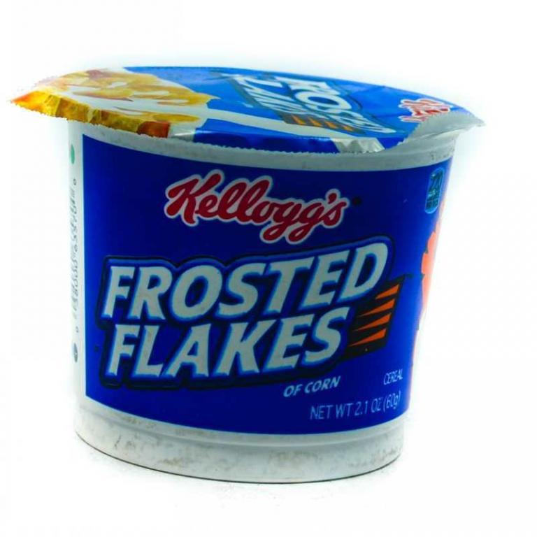 KELLOGGS FROSTED FLAKES (CUPS) 60G - Grocery Shopping Online Jamaica