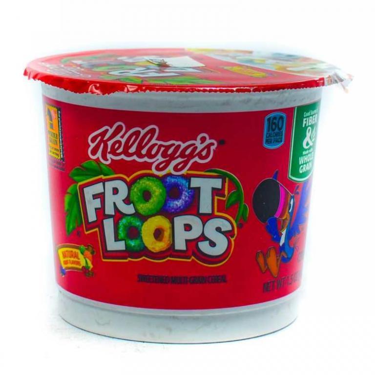 KELLOGG FROOT LOOPS (CUPS) 42G - Grocery Shopping Online Jamaica
