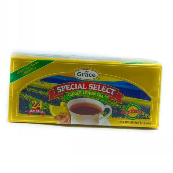 GRACE GINGER LEMON TEA 24'S - Grocery Shopping Online Jamaica