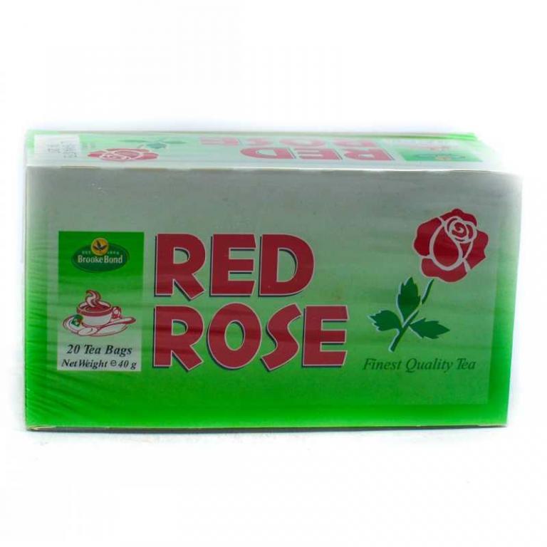 RED ROSE TEA BAG (20T) 40G - Grocery Shopping Online Jamaica
