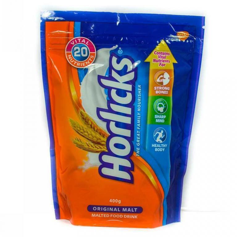 HORLICKS SACHET PACK 400G - Grocery Shopping Online Jamaica