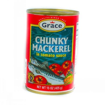 GRACE CHUNKY MACKEREL 425G - Grocery Shopping Online Jamaica