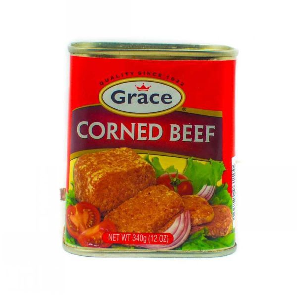 GRACE CORNED BEEF 340G - Grocery Shopping Online Jamaica