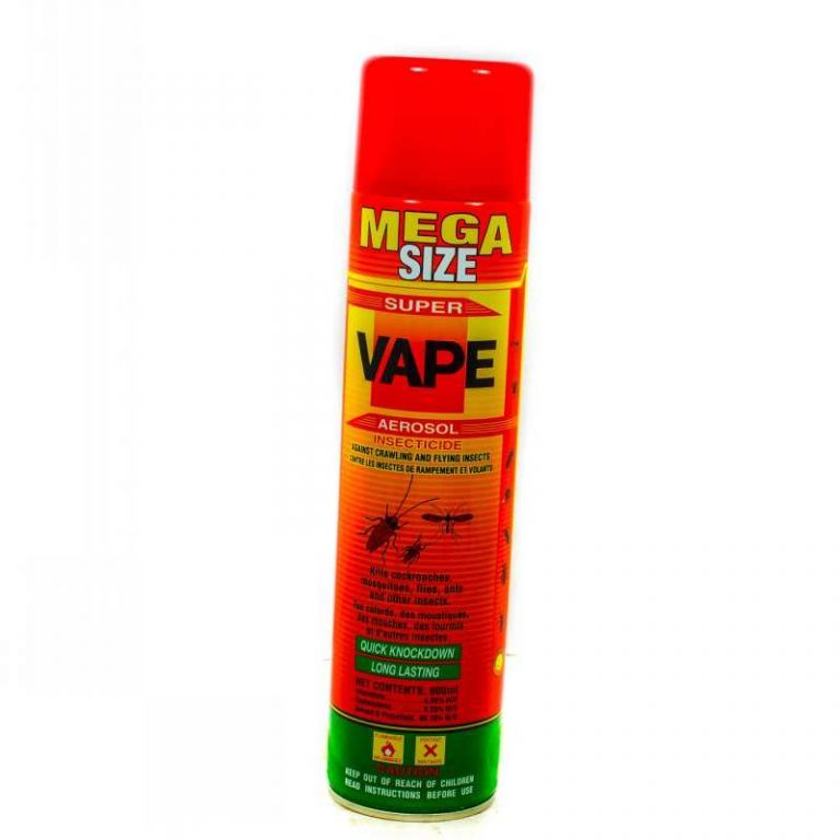 VAPE AEROSOL INSECTICIDE FLYING CRAWLING 600ML - Grocery Shopping ...