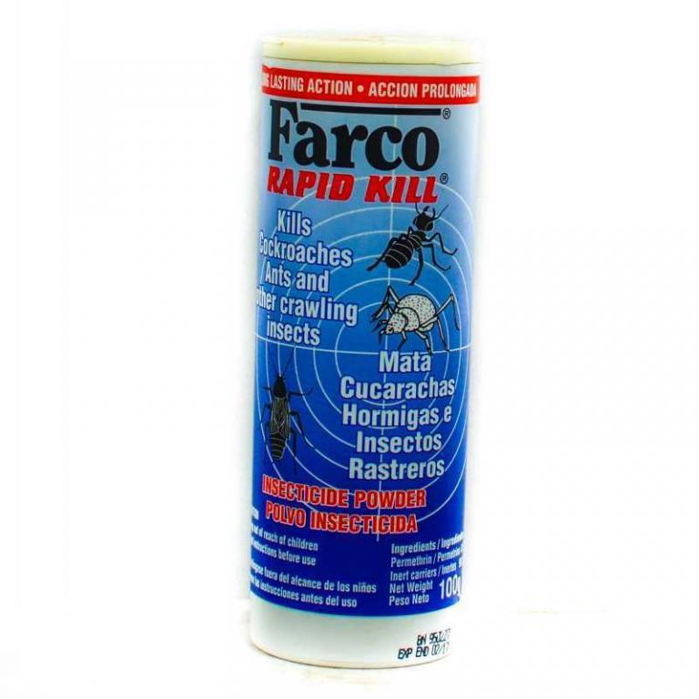 FARCO RAPID KILL INSECT POWDER 100G - Grocery Shopping Online Jamaica