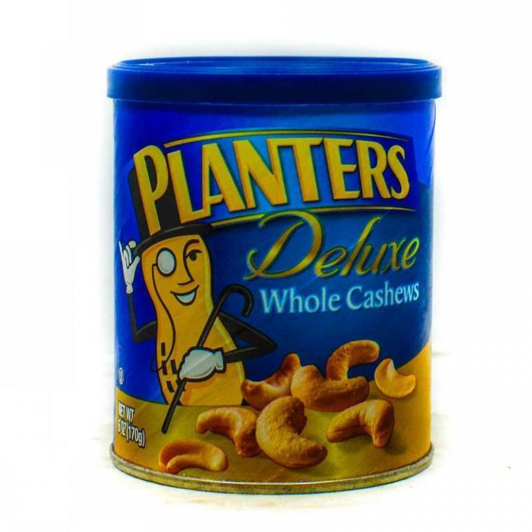 PLANTERS DELUXE WHOLE CASHEWS 170G - Grocery Shopping Online Jamaica