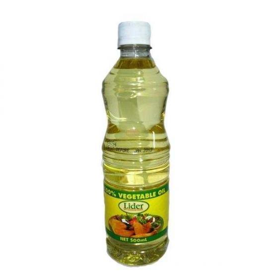 LIDER VEGETABLE OIL 500ML - Grocery Shopping Online Jamaica