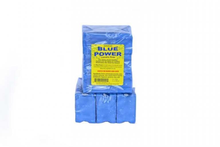 BLUE POWER LAUNDRY SOAP WRAPPED 130G - Grocery Shopping Online Jamaica