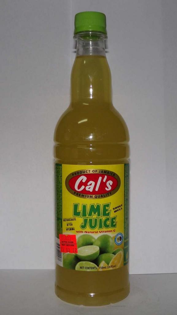 CAL'S LIME JUICE 750ML - Grocery Shopping Online Jamaica