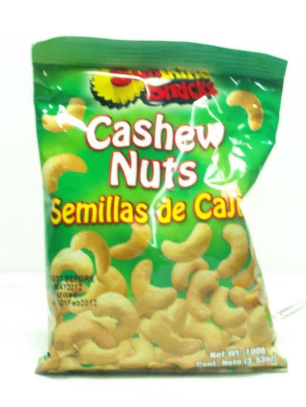 SUNSHINE SNACK CASHEW NUTS 100G - Grocery Shopping Online Jamaica