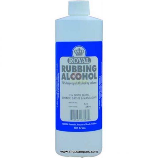 ROYAL RUBBING ALCOHOL 230ML - Grocery Shopping Online Jamaica