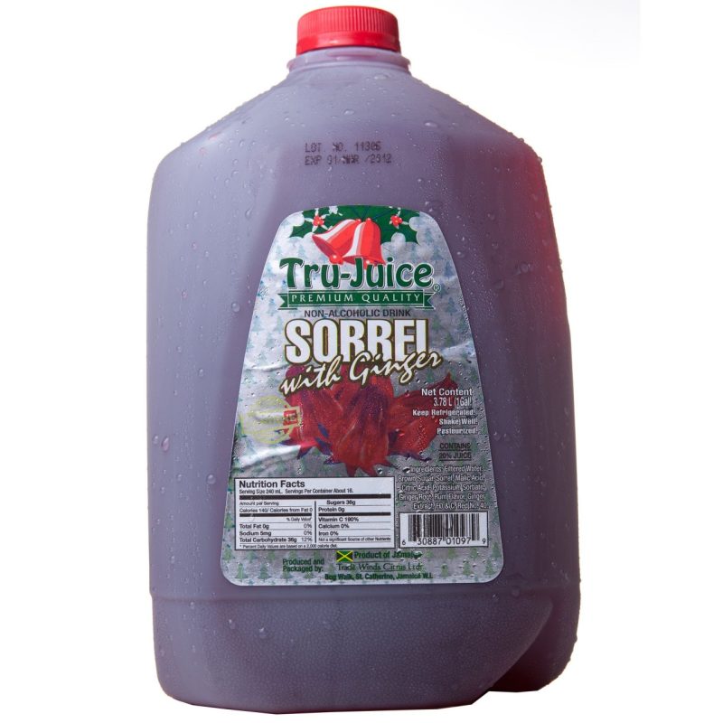 TRU-JUICE SORREL WITH GINGER JUICE 3.8LT - Grocery Shopping Online Jamaica