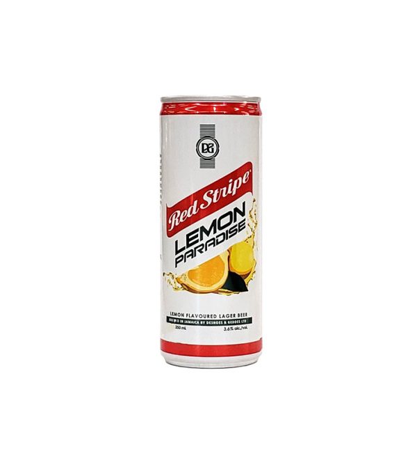 RED STRIPE LEMON PARADISE BEERS (CAN) 250ML - Grocery Shopping Online ...