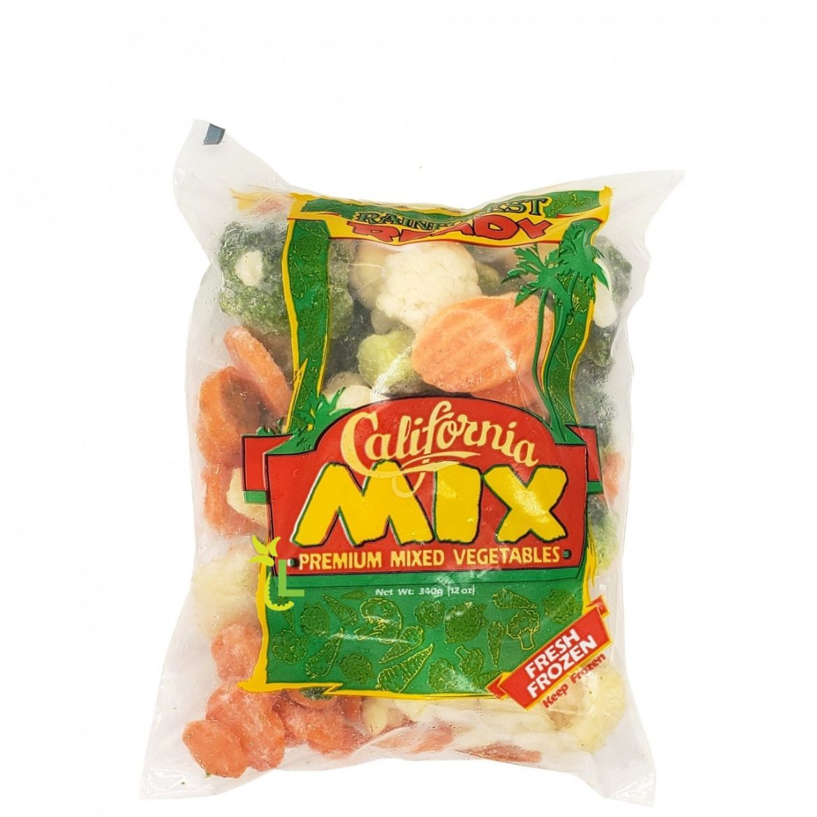 RAINFOREST CALIFORNIA MIX VEGETABLE 340G - Grocery Shopping Online Jamaica
