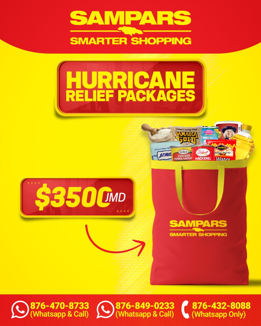 Hurricane Relief Packages I - Grocery Shopping Online Jamaica